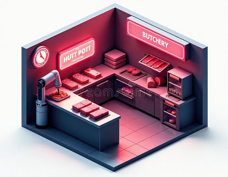 Futuristic Butchery Stock Illustrations – 6 Futuristic Butchery Stock ...