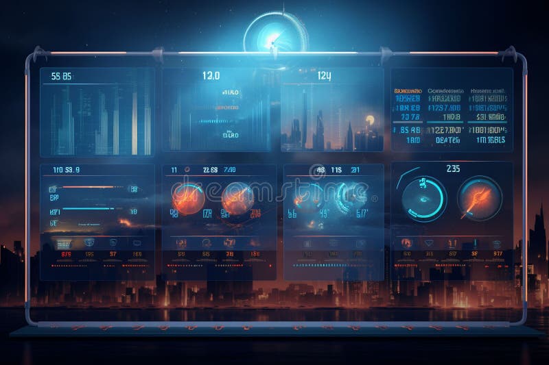 Futuristic 2024 Calendar Concepts Integrating Stock Illustration ...