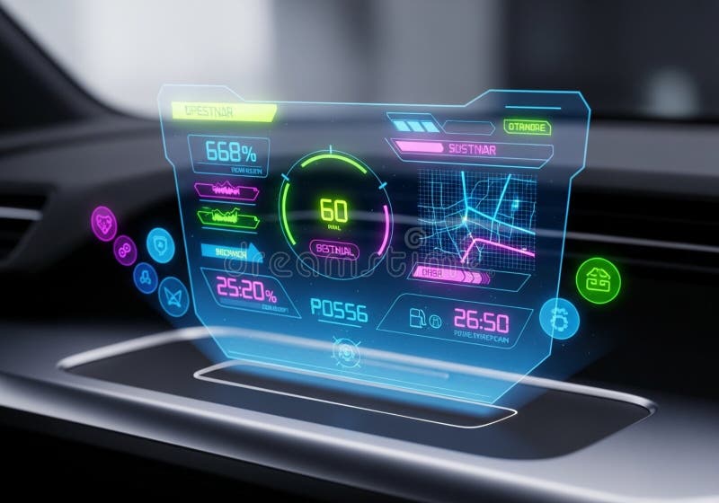 Holographic Climate Dashboard Stock Illustrations – 481 Holographic ...