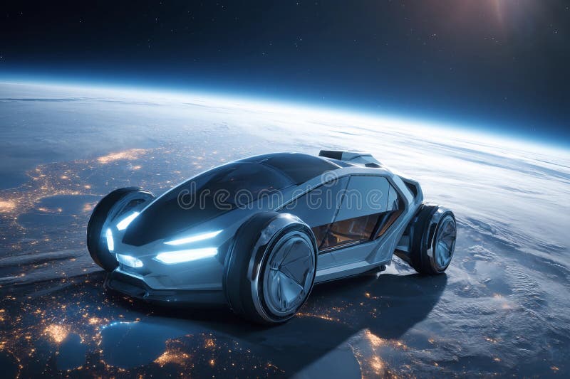 Innovative Spacecraft Inspired Modern Vehicle Exploring the Cosmos at ...