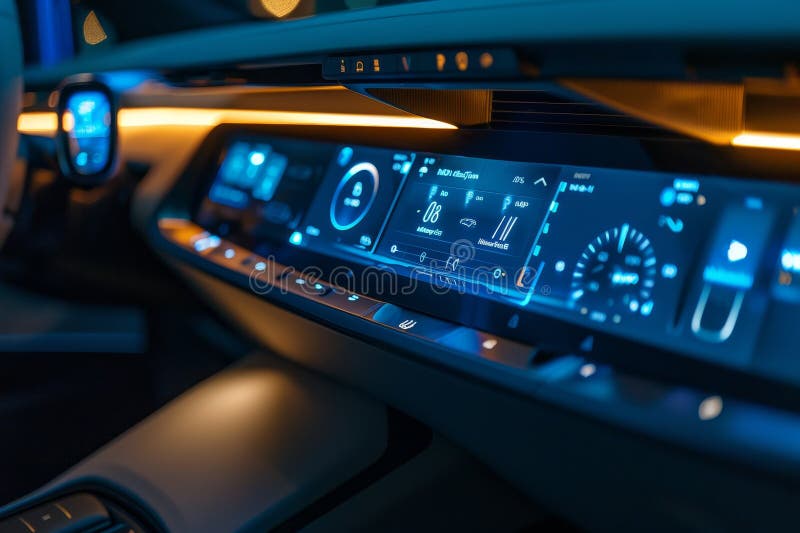 A Futuristic Cars Dashboard with Intuitive Controls and Advanced ...