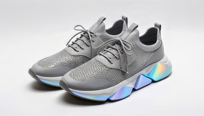 Futuristic Casual Shoe Design with Future Technology with Cyberpunk ...