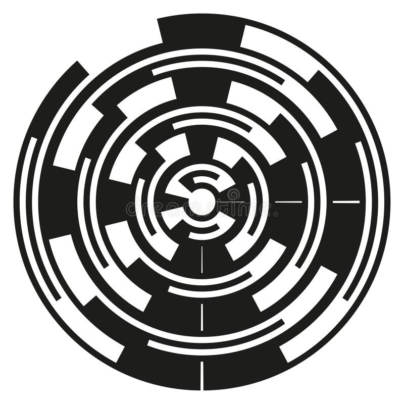 Abstract Target Icon Logo. Target Icon Stock Illustration ...