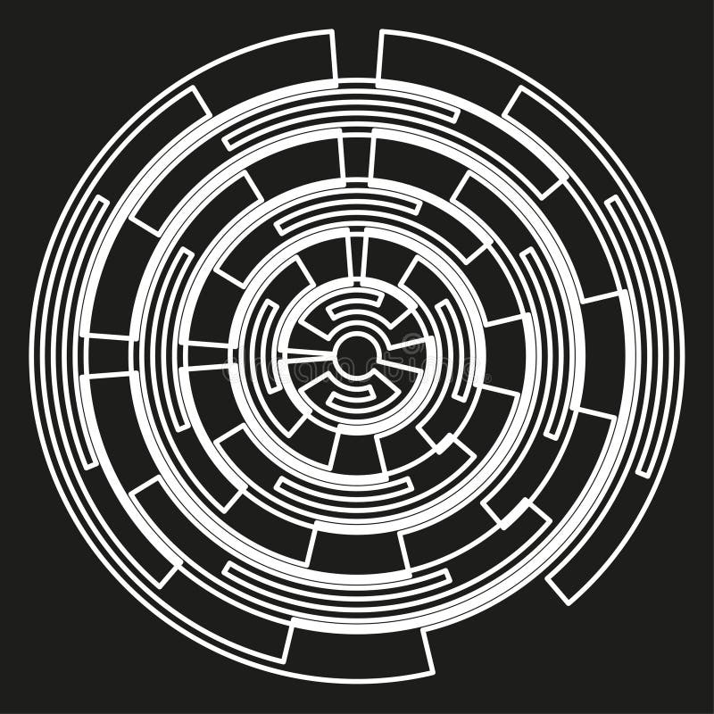 Abstract Target Icon Logo. Target Icon Stock Illustration ...