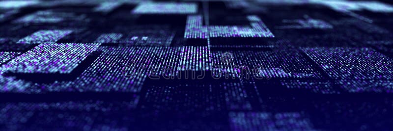 Futuristic Circuit Board Concept. Progressive it Technologies. Digital Data Flow Concept. Big ...