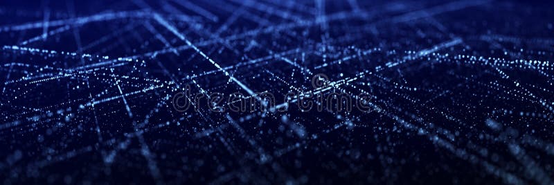 Futuristic Circuit Board Concept. Progressive it Technologies. Digital Data Flow Concept. Big ...