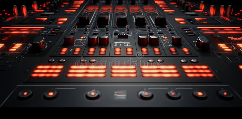 A Futuristic Circuit Board Featuring Digital Patterns in Shades of Blue ...