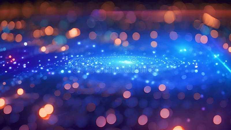 Futuristic Circuit Board with Glowing Blue Lights and Advanced ...