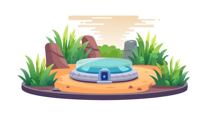 Futuristic Circular Portal, Sci-Fi Gateway, Interdimensional Travel ...