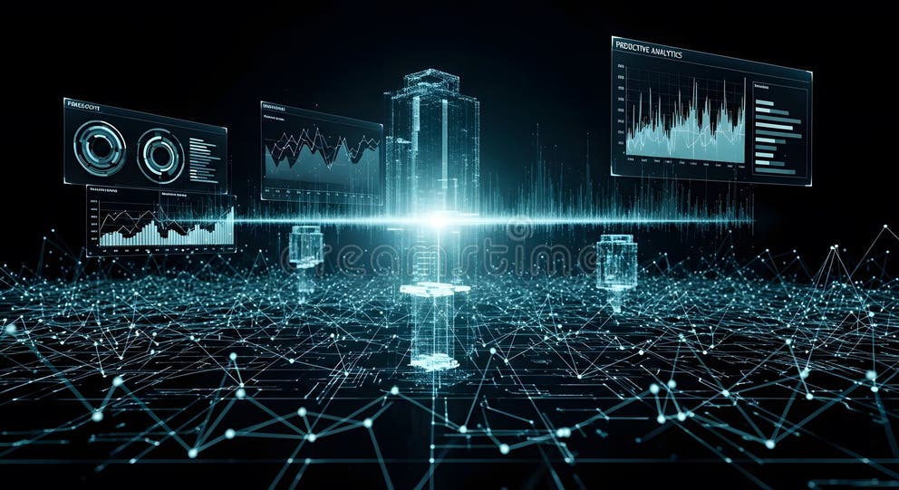 Futuristic City Data Visualization with Advanced Analytics and Network ...