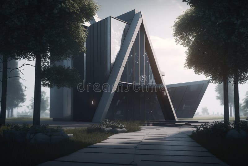 Aerial View of Ancient Egyptian Pyramid with Arches and River ...