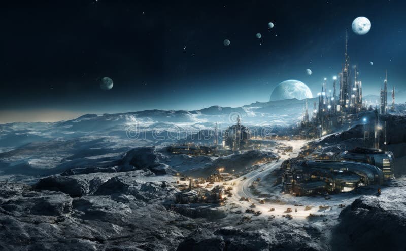 A Futuristic City on Mars is a Testament To Human Ingenuity and ...