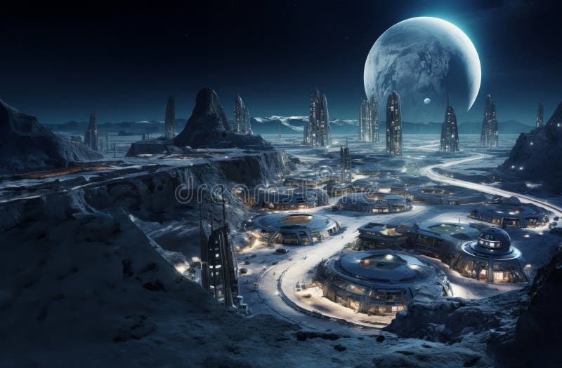 A Futuristic City on Mars is a Testament To Human Ingenuity and ...