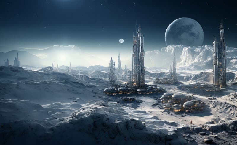 A Futuristic City on Mars is a Testament To Human Ingenuity and ...