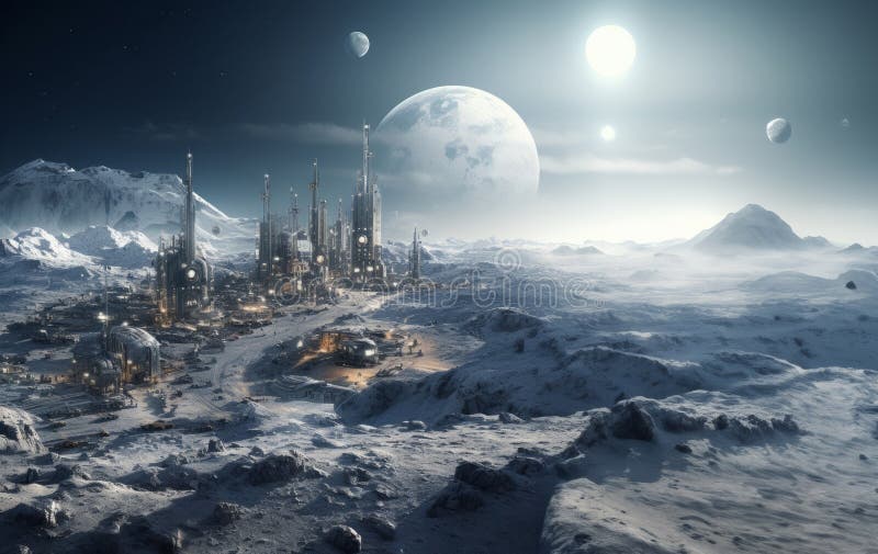 A Futuristic City on Mars is a Testament To Human Ingenuity and ...