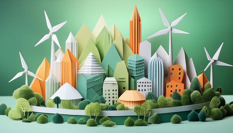 A Futuristic City Powered Entirely by Renewable Energy Sources ...