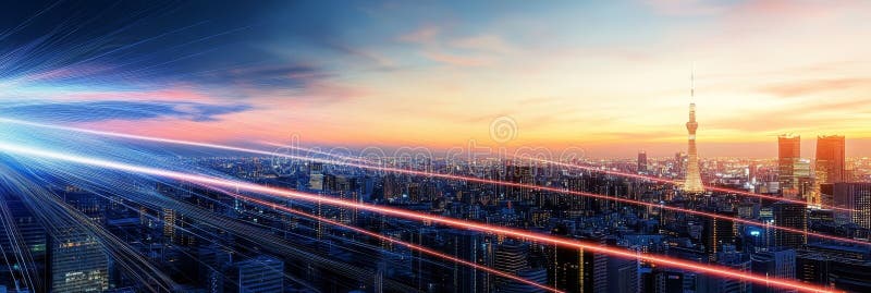 Fiber Network City Stock Illustrations – 1,334 Fiber Network City Stock ...