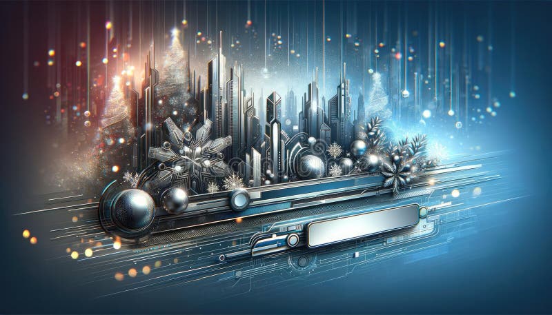 Futuristic Cityscape with Glowing Lights and Advanced Architecture, AI ...