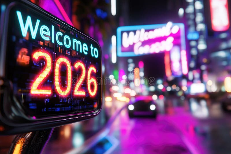 2026 Futuristic Cityscape Neon Lights Stock Photos - Free & Royalty ...