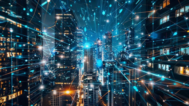 Futuristic Cityscape a Stunning Visualization of Smart Cities with ...