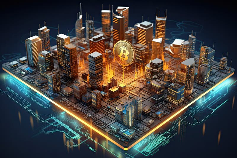 A Towering Building with a Dazzling Display of Lights on Its Rooftop ...