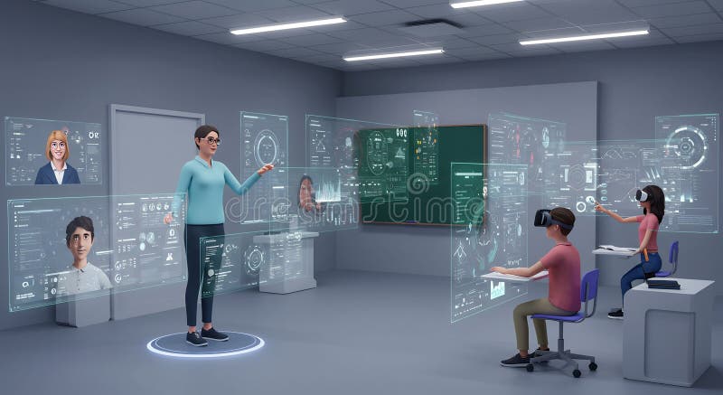 Immersive Classroom: Future of Education, Virtual Reality Learning with ...