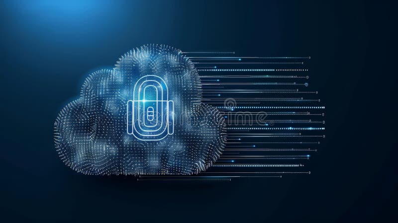 Futuristic Cloud Computing Concept with Secure Data Transfer and ...