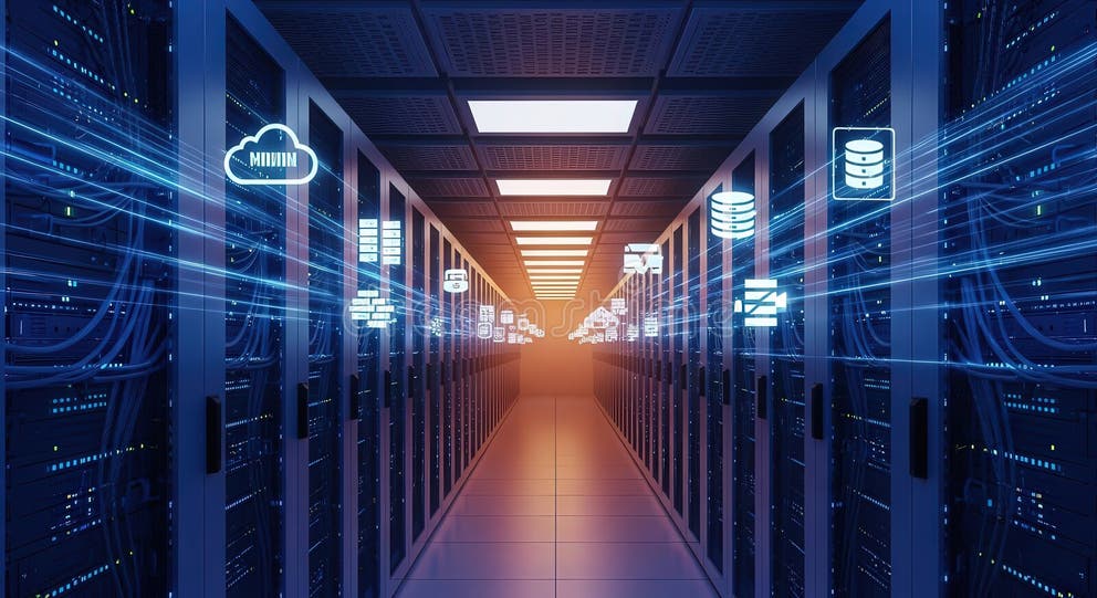 Futuristic Cloud Computing and Data Center Infrastructure Cloud Data ...