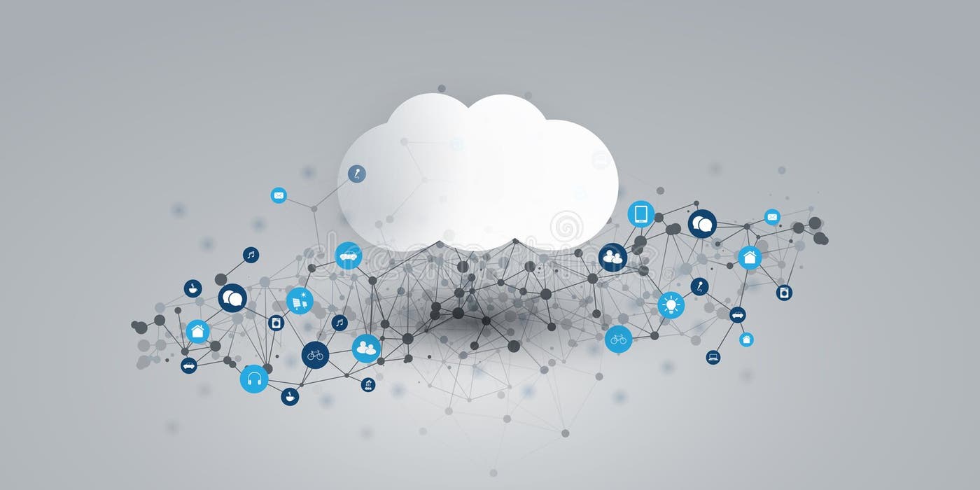 Computing Design Concept Global Digital Nodes Stock Illustrations – 3,810 Computing Design ...