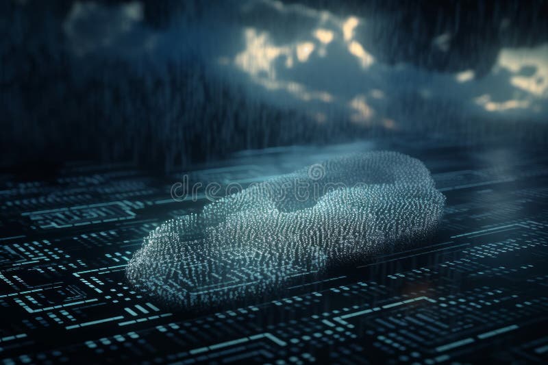 The Futuristic Cloud: Stunning 8k Data Rendered in Octane with ...