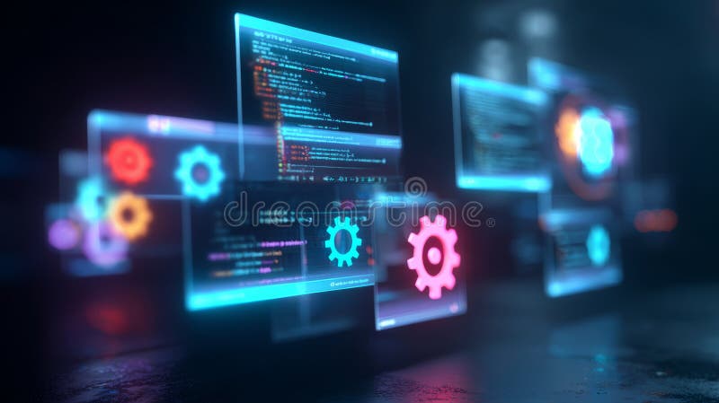 Software Technology Background Stock Illustrations – 372,794 Software Technology Background ...