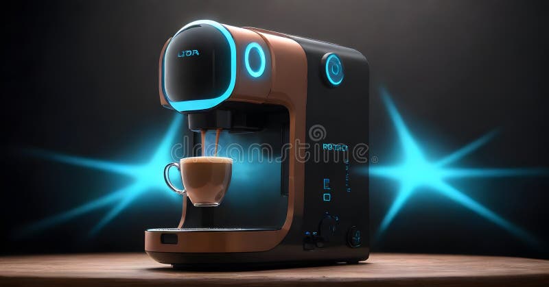 Futuristic Coffee Experience Stock Photo - Image of tradition, elegance ...