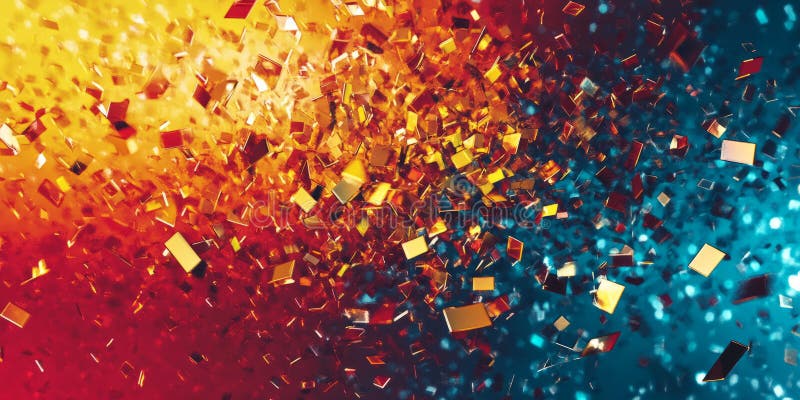 A Futuristic, Colorful Abstract Background with Pixelated Digital Code ...