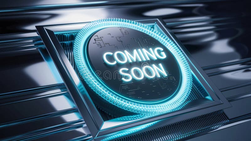 Futuristic Coming Soon Announcement, Digital Tech High Quality Image ...