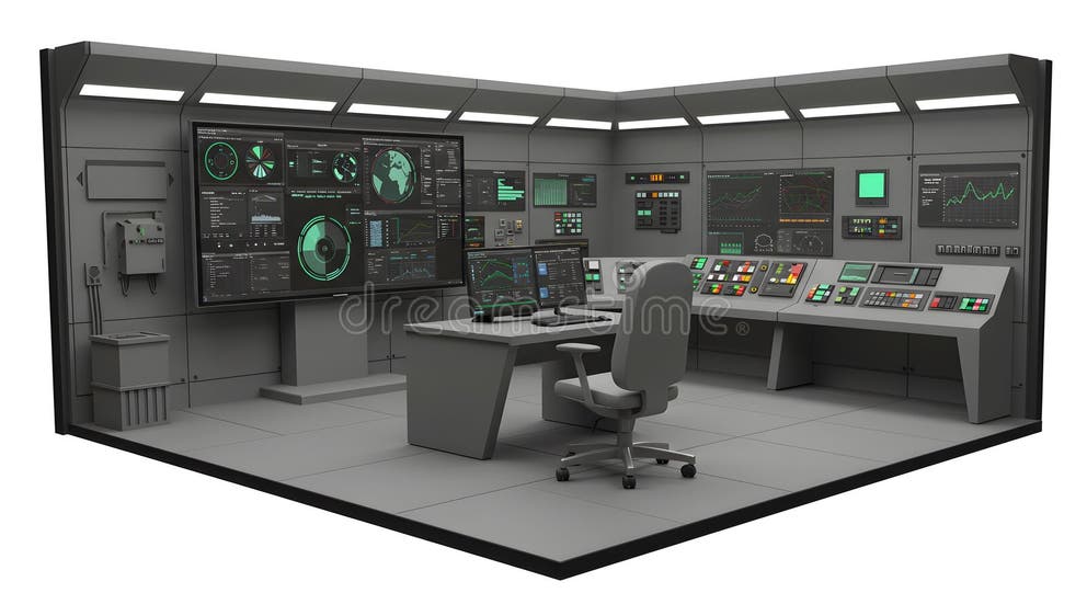 Advanced Computer Console Stock Illustrations – 1,090 Advanced Computer ...