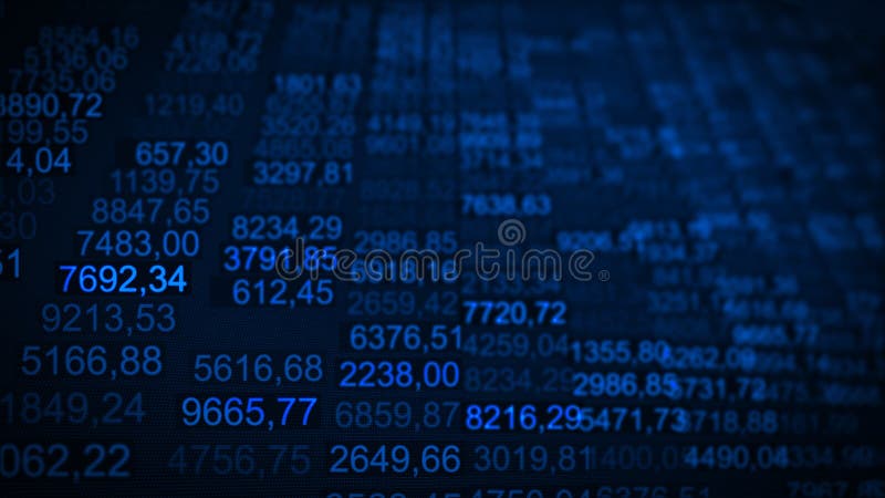 Futuristic Commercial Internet Background Particles Rise Stock ...