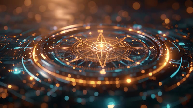 A Futuristic Compass with Arrows Pointing Towards Different Financial ...