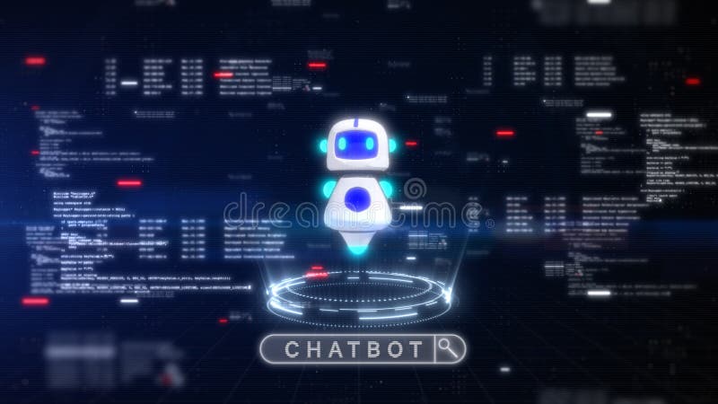 Chatbot Typing Text Using ChatGPT Stock Illustration - Illustration of chatbot, robot: 266972089