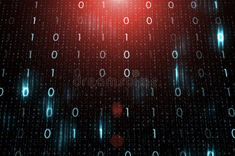 Futuristic Network Data Space Background Stock Illustration - Illustration of blue, earth: 111549117