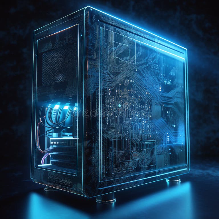 Computer Pc Case Motherboard Stock Illustrations – 1,260 Computer Pc ...