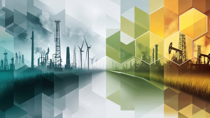 Futuristic Concept Demonstrating Coexistence of Green Energy and ...