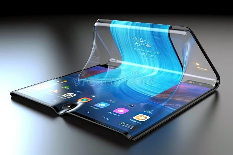 Folding Smartphone Stock Illustrations – 543 Folding Smartphone Stock ...