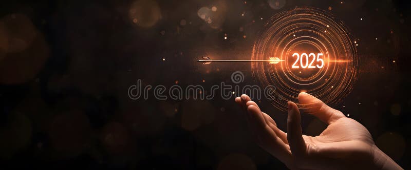 Futuristic Concept of Hitting 2025 Target with Precision Hand Guiding ...