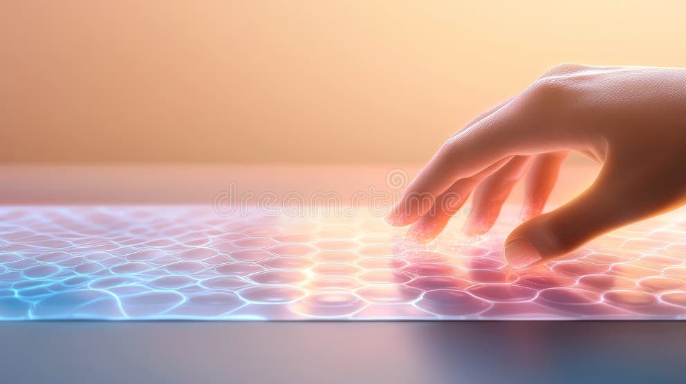 Innovative Human Skin Technology a Touchscreen Future Futuristic ...