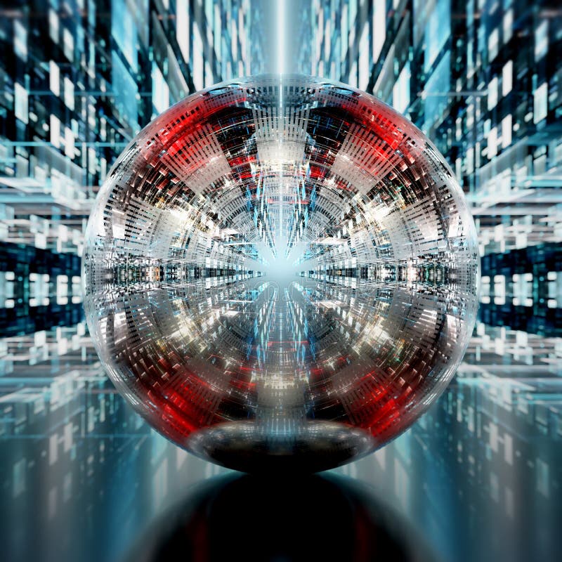 Spherical Supercomputer Stock Illustrations – 2 Spherical Supercomputer ...