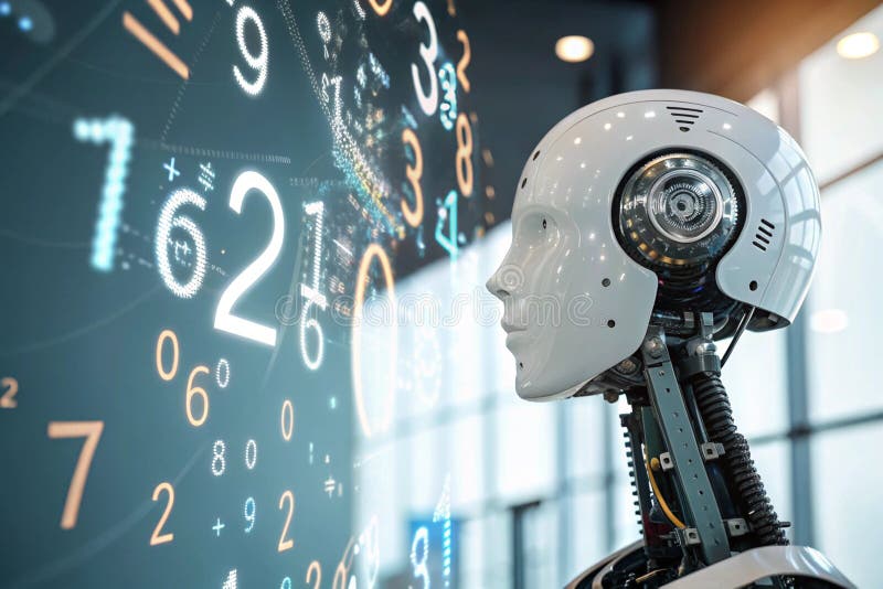 AI Writing Algorithms: the Evolution of Computer Intelligence Stock Illustration - Illustration ...