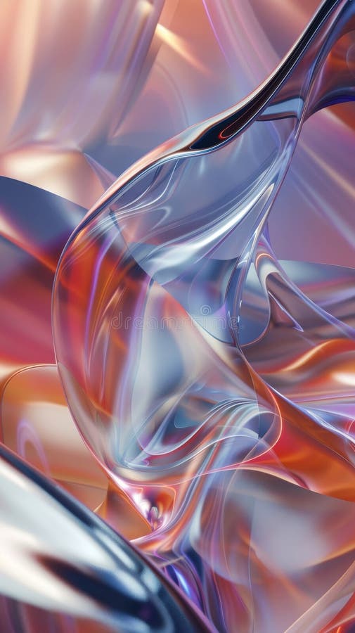 Futuristic Conceptual Background with Sleek, Abstract Forms. Stock ...