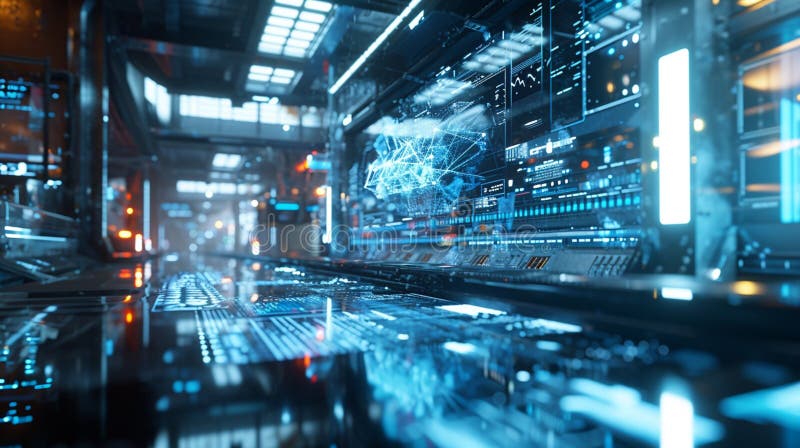 Futuristic Conceptual Images Showcasing Cutting-edge Technology and ...