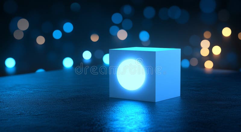 A Futuristic Console Features a Quantum Computer with the Earth ...