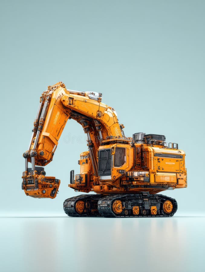 Futuristic Construction Equipment Showcasing Advanced Design and ...